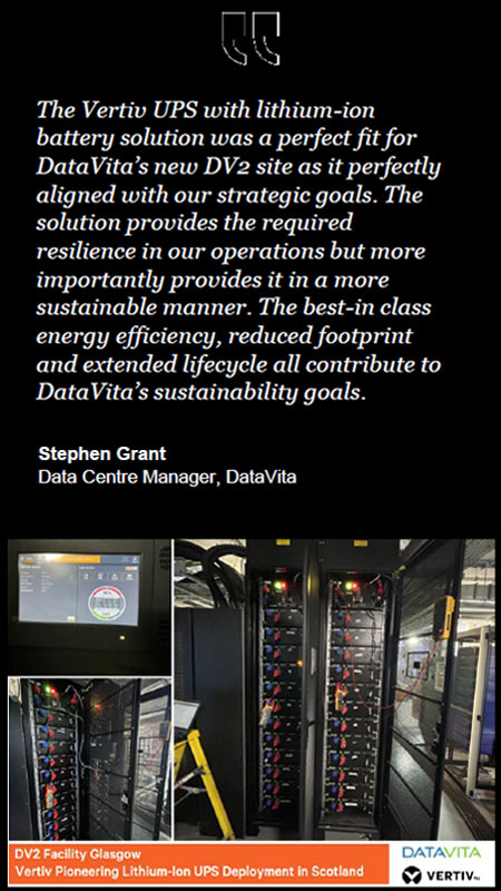 Pioneering Lithium-Ion Battery and UPS Deployment With DataVita's Brand ...