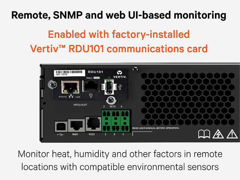 GXT5-20KMVRT11UXLN, Vertiv™ Liebert® GXT5 UPS - 20kVA/20kW