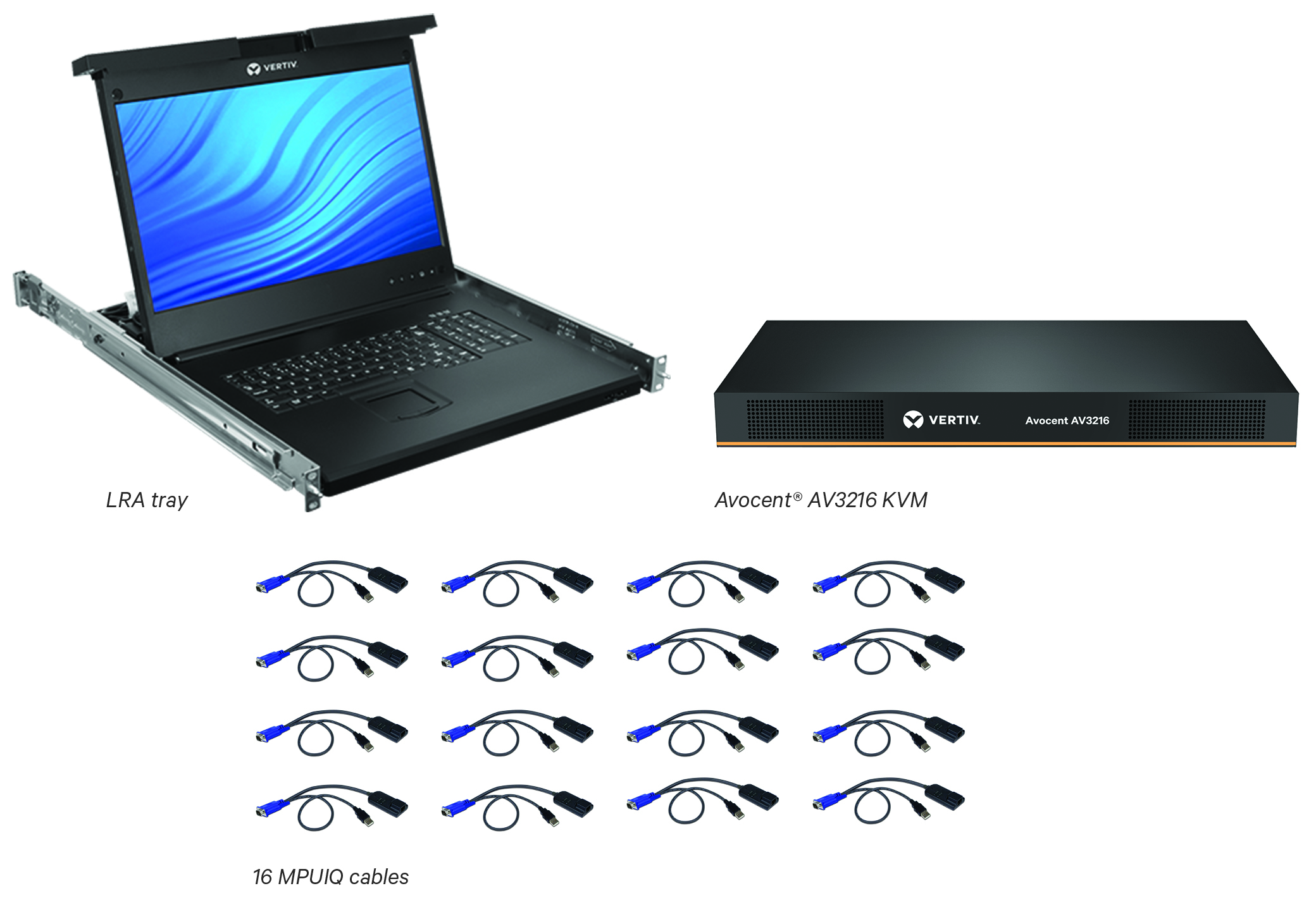 LRA185KMM16D-001 | Avocent LCD Local Rack Acceacss Console