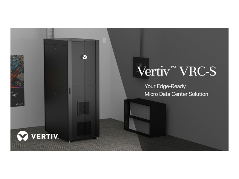 Vertiv™ VRC-S Edge-Ready Micro Data Center System | Vertiv