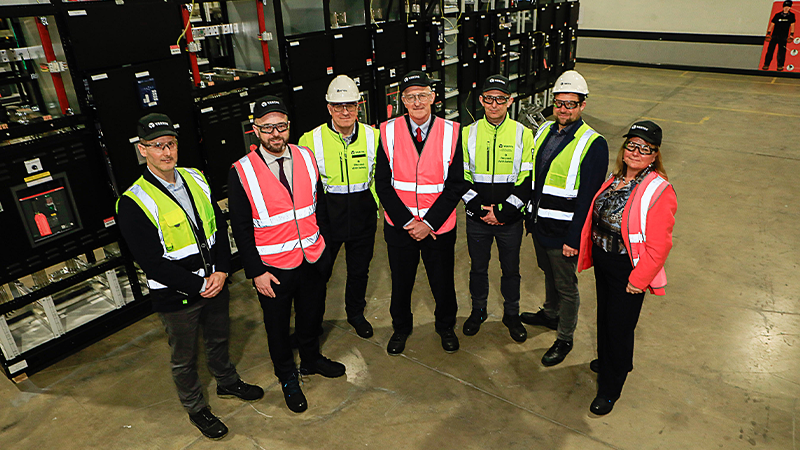 Vertiv Welcomes Secretary of State to its Campsie Site as Expansion ...