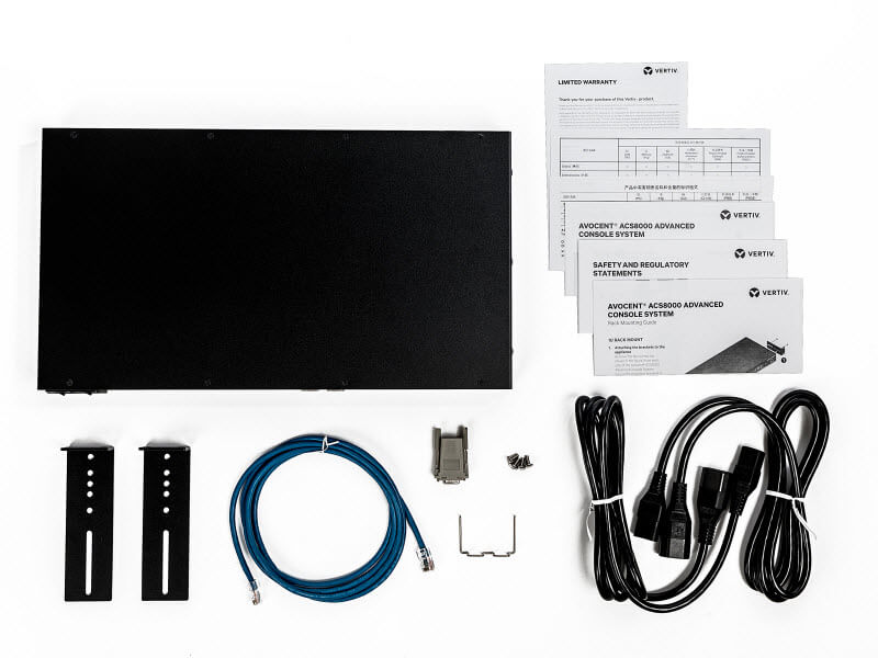 ACS 8032MDAC Serial Console