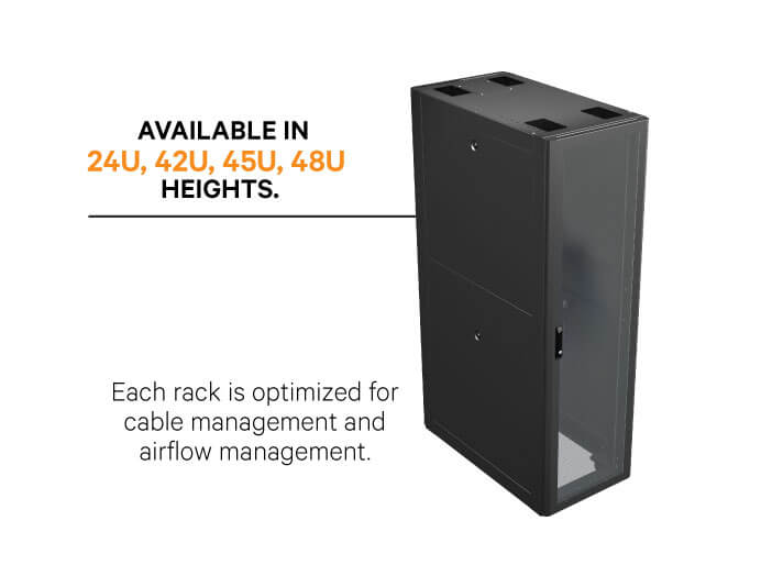 DCE Optimized Racking Systems | Vertiv Rack Enclosures