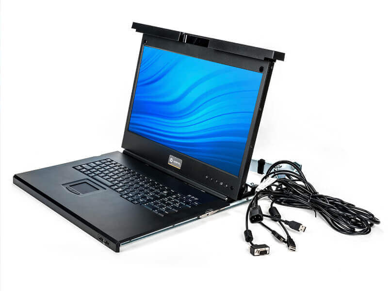 Avocent LCD Local Rack Access Console | Vertiv 8 Port KVM