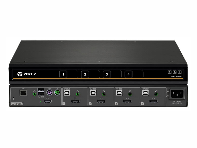 Cybex Sc 840d Secure Desktop Kvm Vertiv