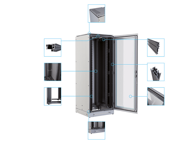 Vertiv MIR2 netwerkrack | Vertiv racksystemen