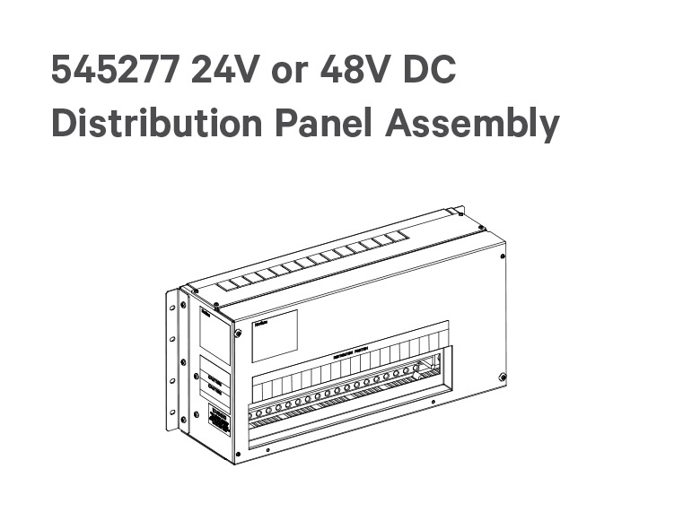 NetSure 545277 - (20) Fuse or Breaker | Vertiv DC Power Systems